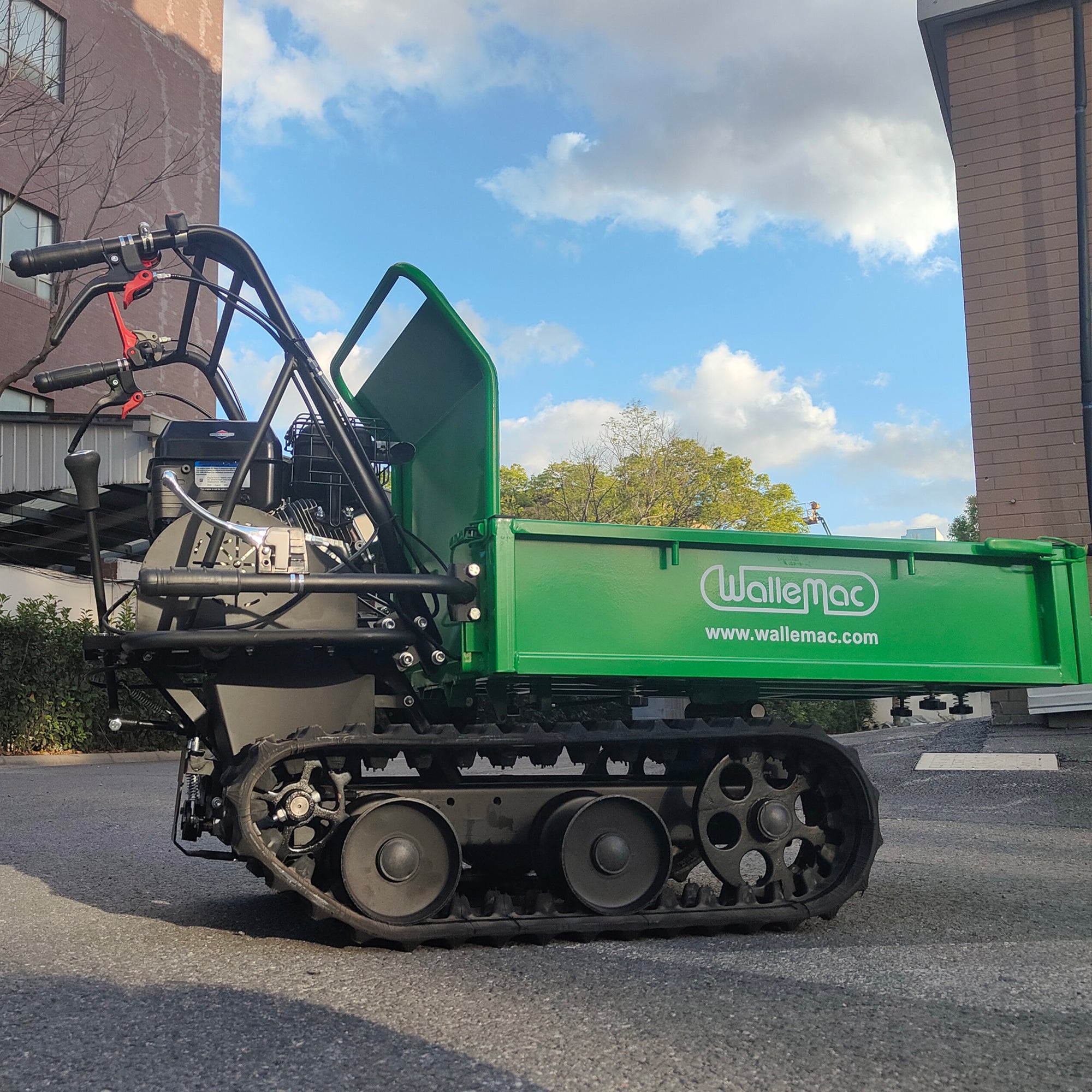 Wallemac WT30C All-Terrain Tracked Mini Transporter Trackbarrow 660lbs